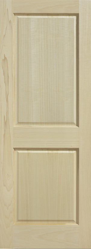2-Panel Stained Poplar Raised - Solid Core ($$$) – Korndoerfer Homes ...